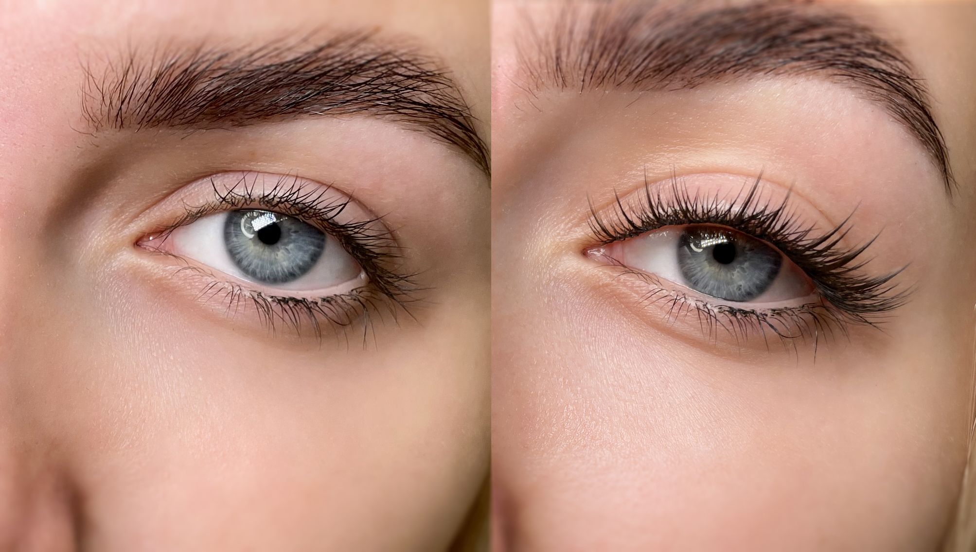 Testuji efekty trsových řas ze sad pro domácí prodlužování řas